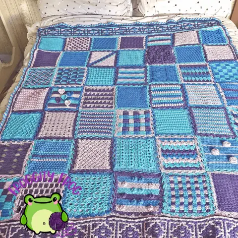 The 50 Stitches Crochet Along - Froggity Frog Crochet