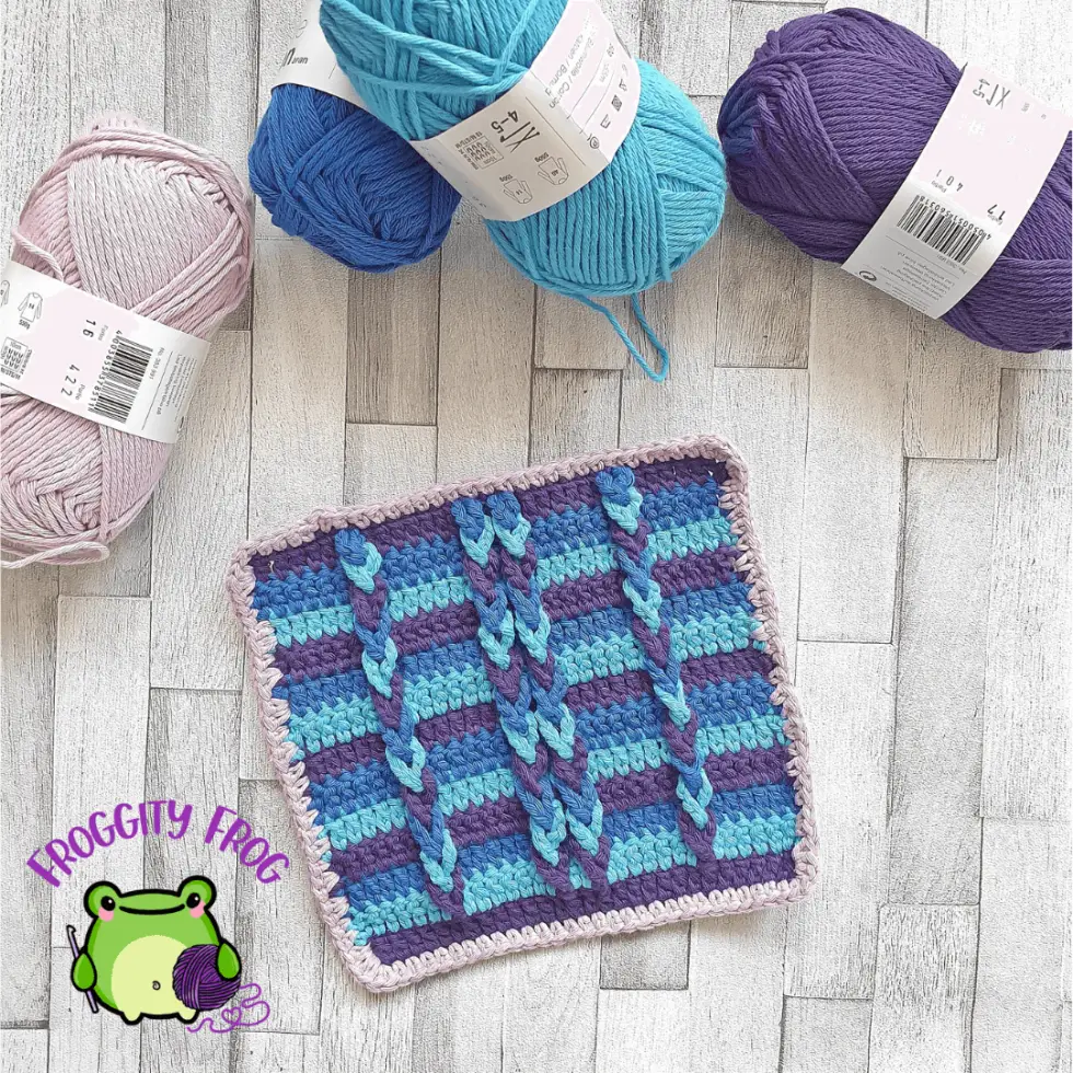 The 50 Stitches Crochet Along - Froggity Frog Crochet