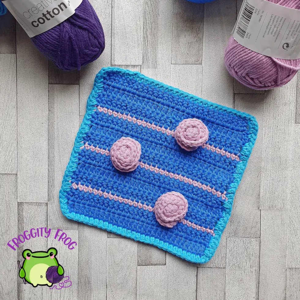 The 50 Stitches Crochet Along - Froggity Frog Crochet